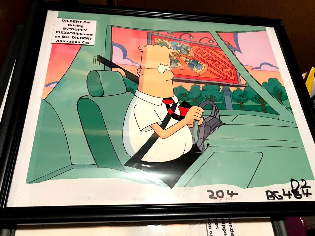 Dilbert Animation Cel - Etsy