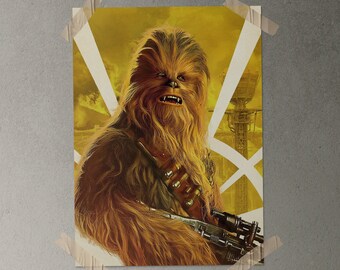 Chewbacca Poster - Etsy