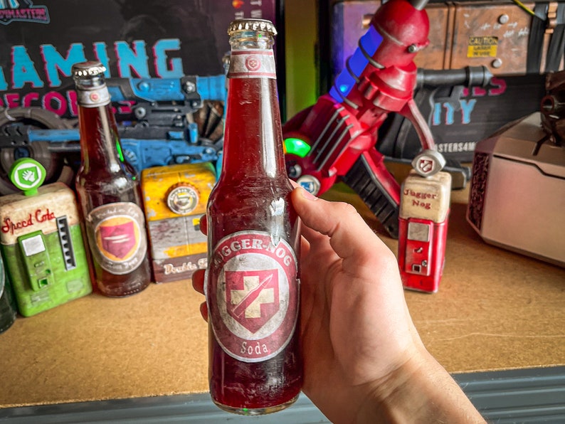 Call Of Duty Zombies Perk A Cola Bottle Replicas Juggernog Etsy