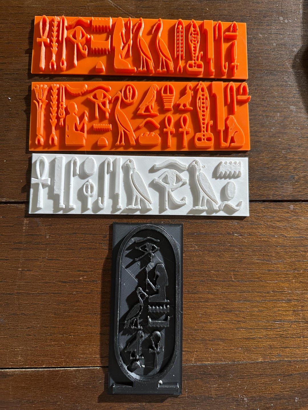 Set of Hieroglyphic Clay Stamps for Your Young Indiana Jones. - Etsy