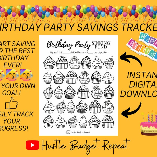 Sinking Funds Coloring Page - Etsy