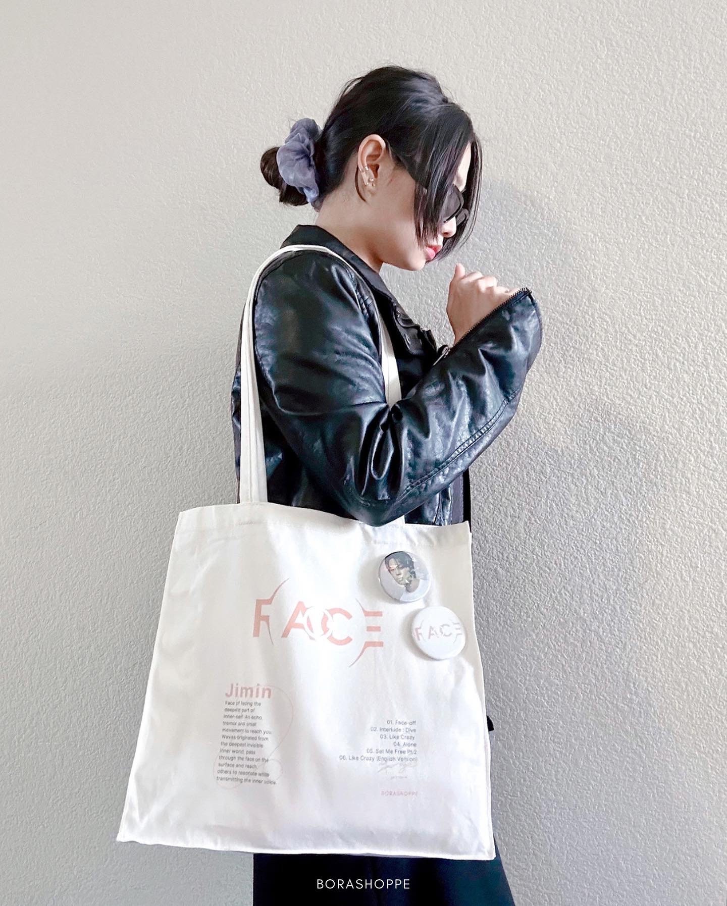Jimin FACE Inspired Tote Bag - Etsy