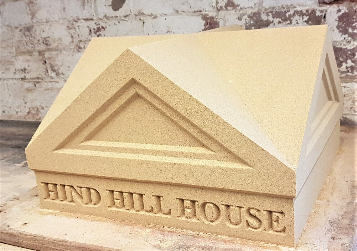 Engraved Pier Caps 400mm X 400mm - Etsy