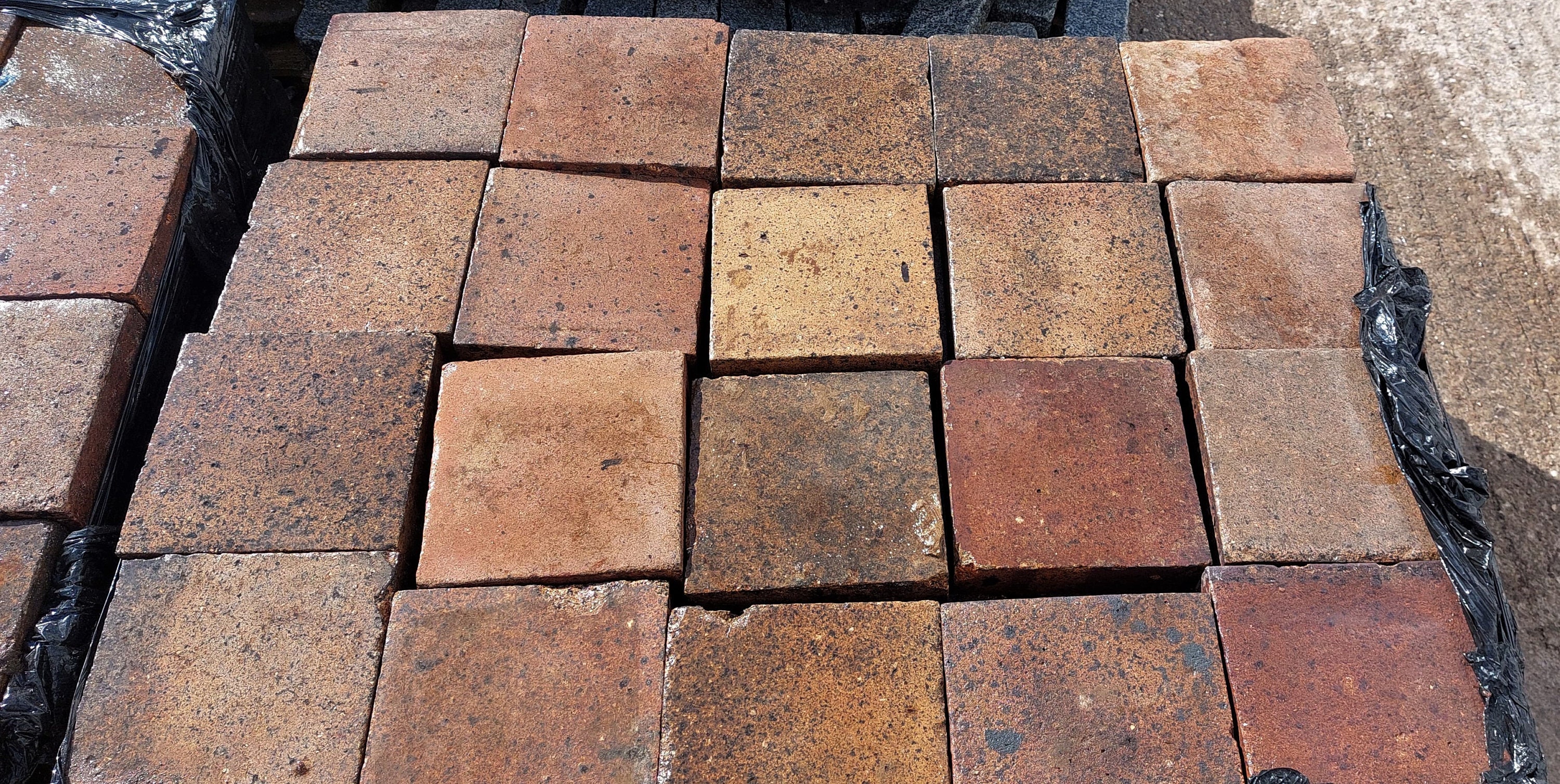 Reclaimed Victorian Quarry Tiles 238 X 239 X 62mm 16.5 M2 - Etsy