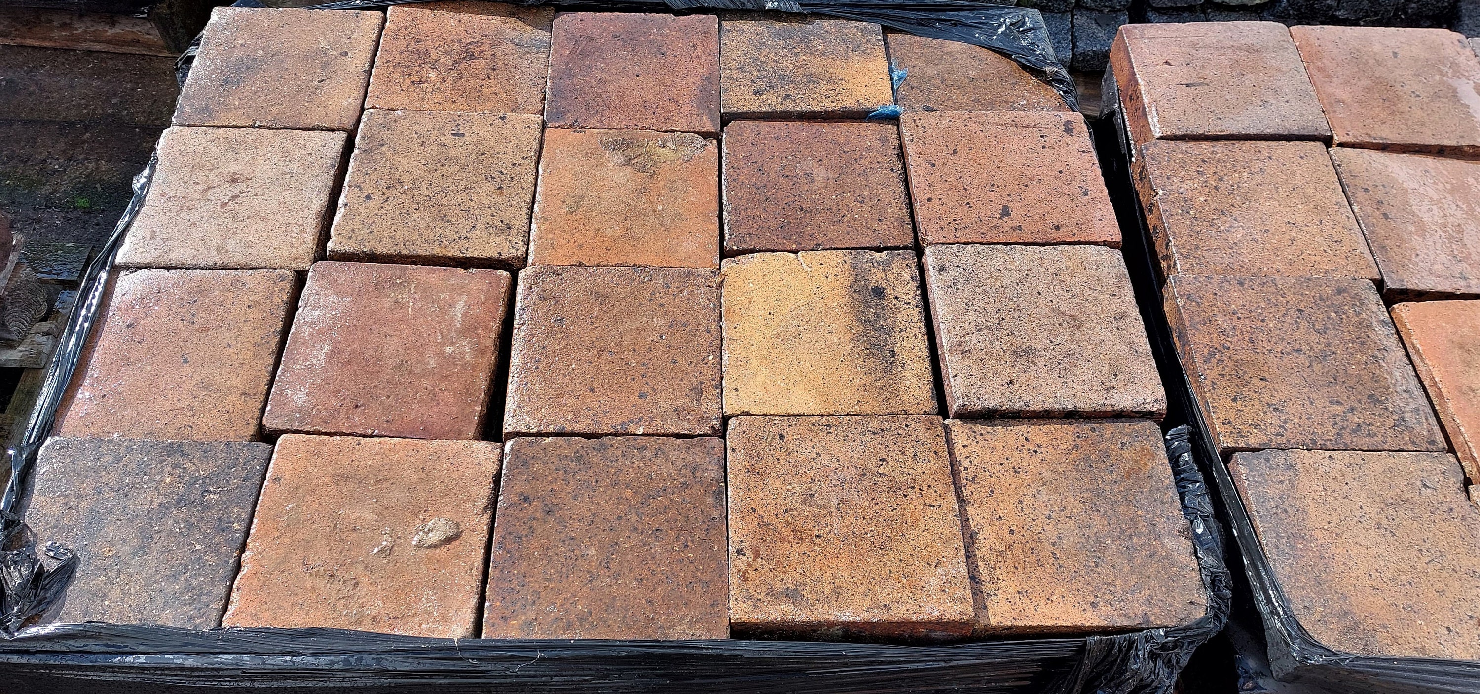 Reclaimed Victorian Quarry Tiles 238 X 239 X 62mm 16.5 M2 - Etsy