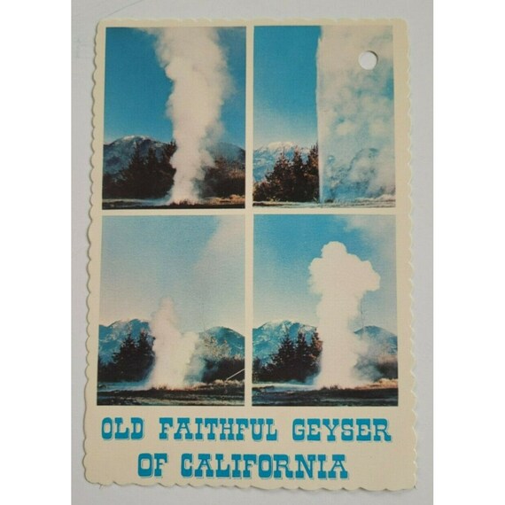Old Faithful Postcard
