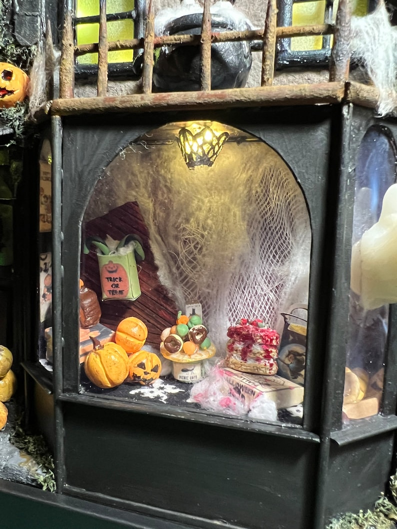 3d Wall Art Shadow Box Miniature Halloween Spooky Diorama - Etsy