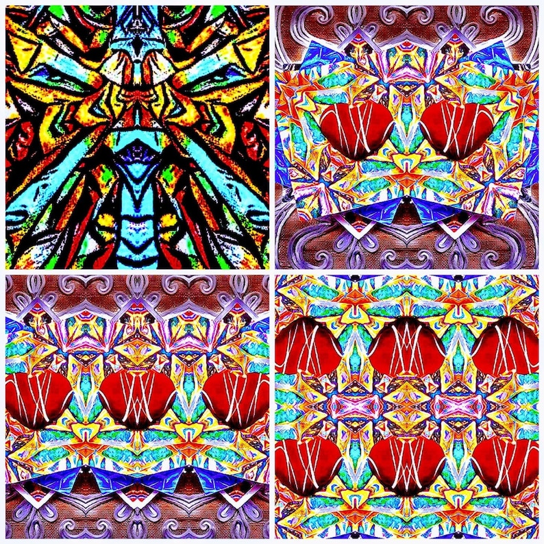 Origami Folding Craft Paper, Printable Art, Multi-colored, Geometric ...