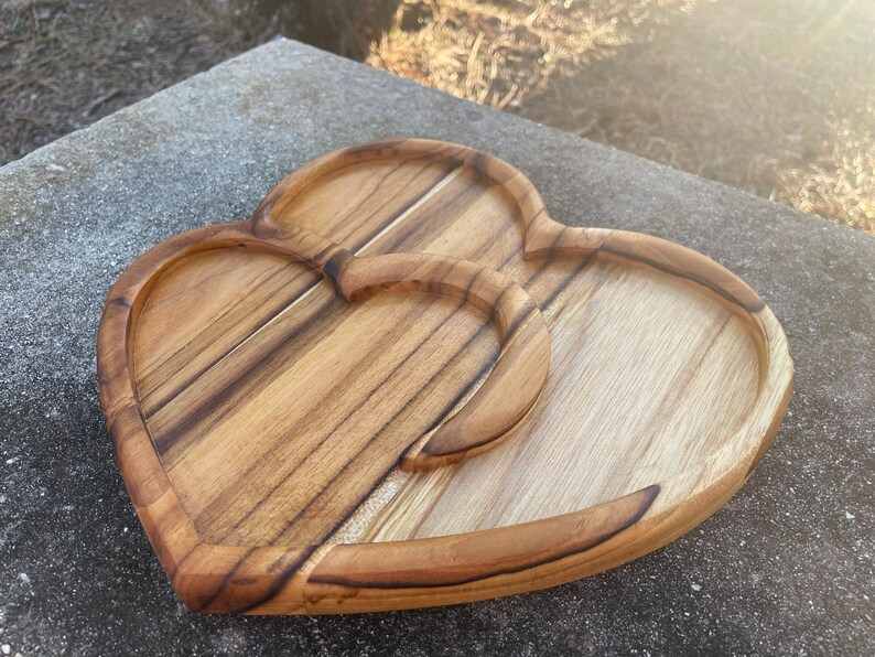 Heart Shaped Serving Tray - Etsy