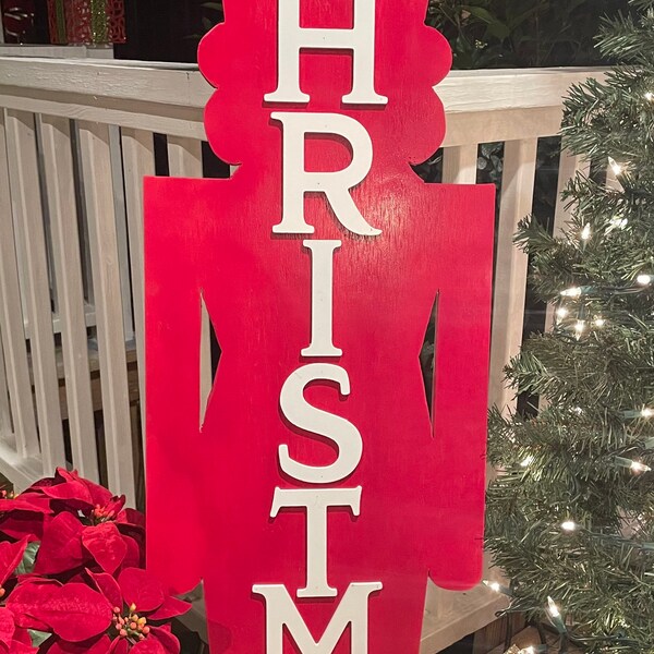 Nutcracker Porch Sign Svg - Etsy