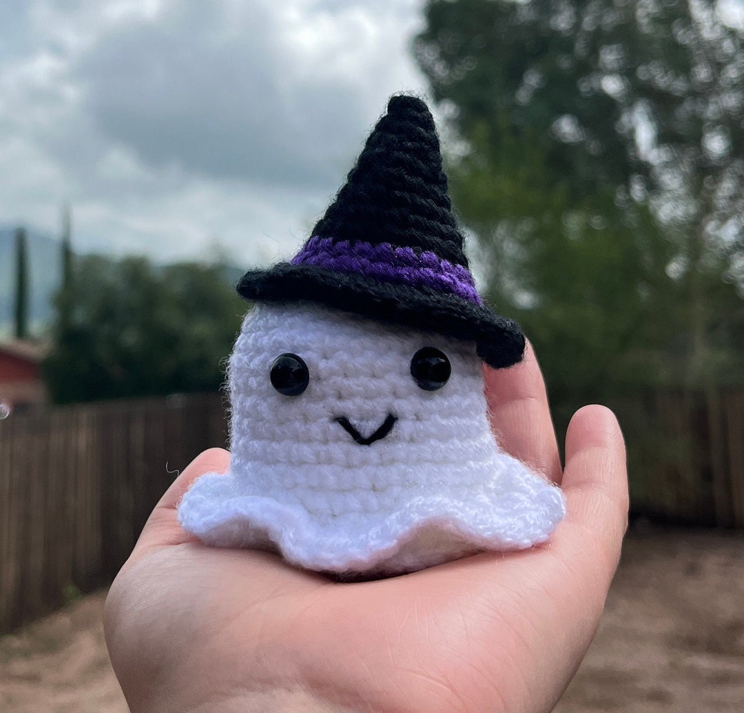 Ghost With Witch Hat - Etsy