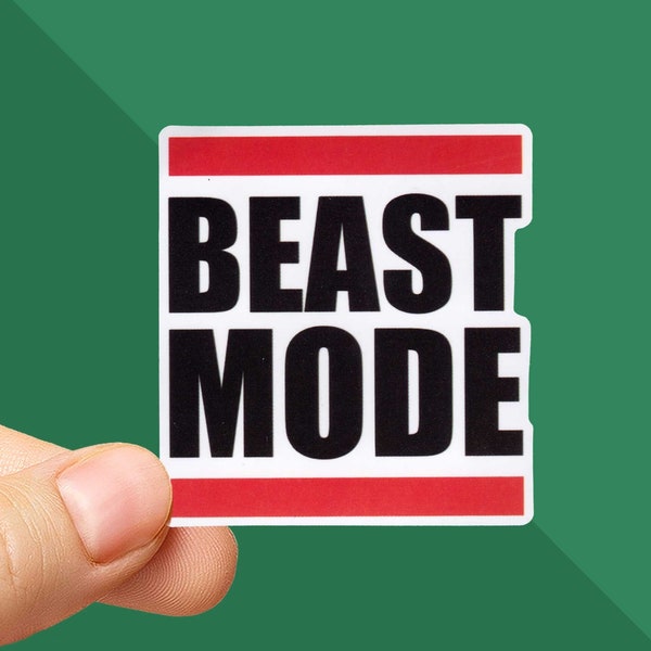 Beast Mode Decal - Etsy