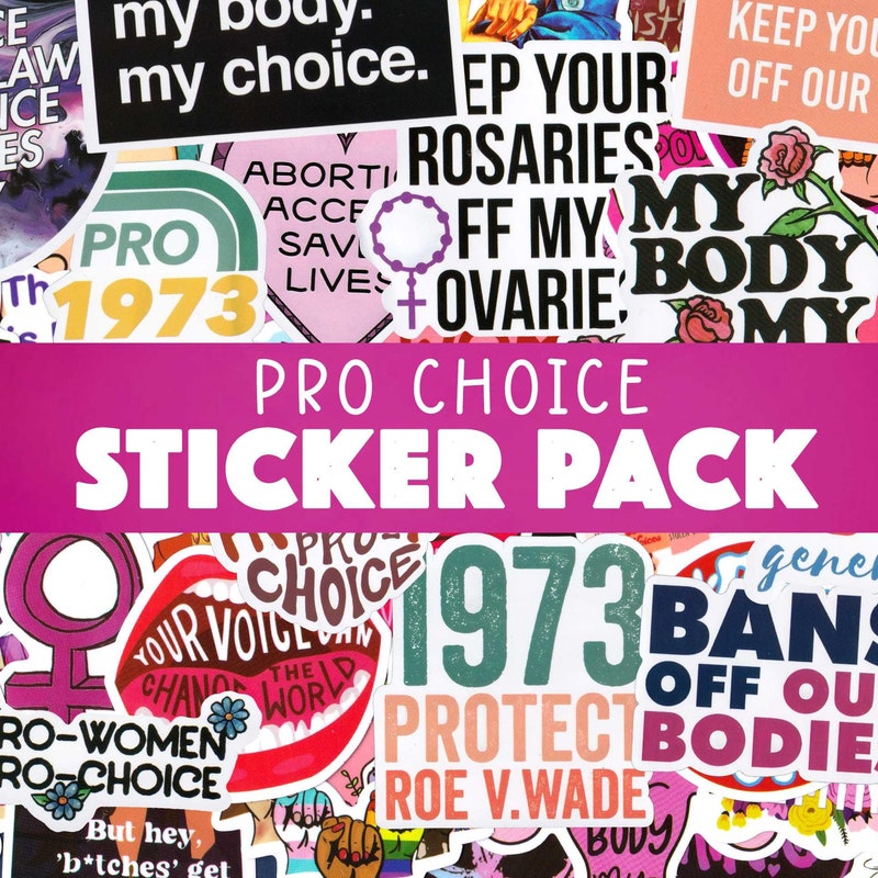 Pro Choice Sticker - Etsy