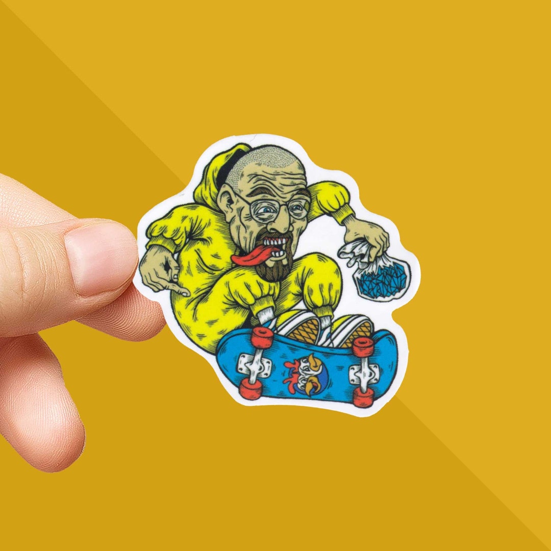 Breaking Bad Sticker: Walter White Sticker - Heisenberg Sticker - Break ...