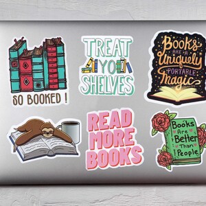 Reading Sticker A Book A Day Keeps Ignorance Away Sticker Book Lover ...