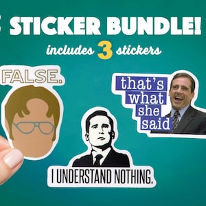 That's What She Said Sticker - the Office Stickers - False Dwight ...