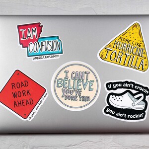 Vine Sticker - Stop I Couldve Dropped My Croissant Vine Sticker - Funny ...