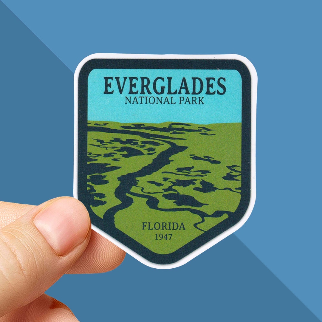 Everglades National Park Sticker Florida Sticker Swamp - Etsy