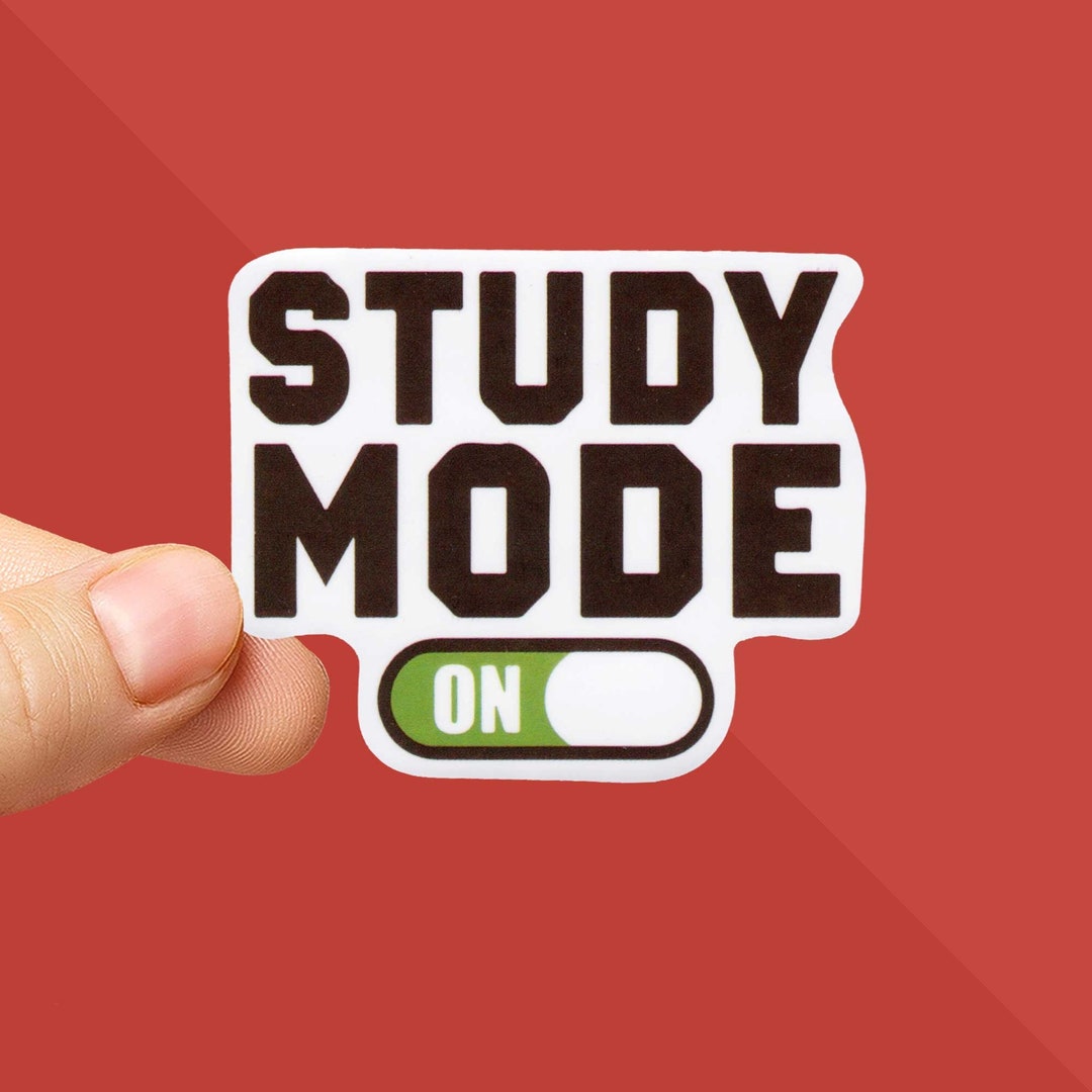 Study Sticker Education Sticker College Student Nursing Student Master ...