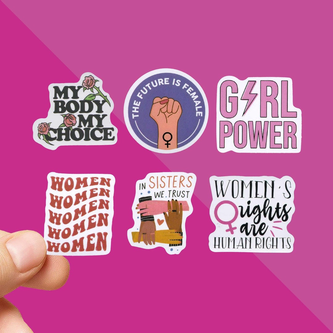 The Future is Female Sticker Pack My Body My Choice Sticker Womens ...