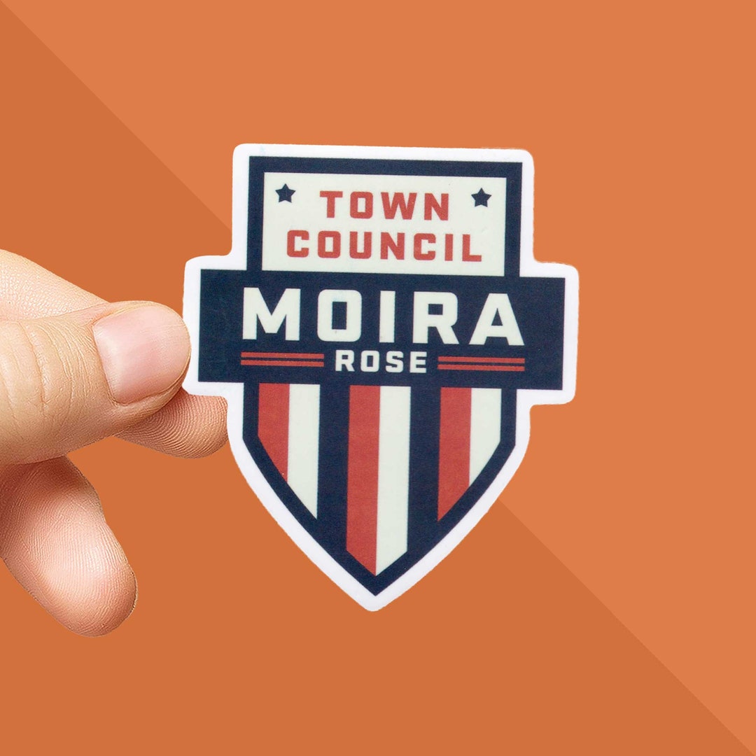 Schitts Creek Sticker - Moira Rose Town Council Sticker - Eww David ...