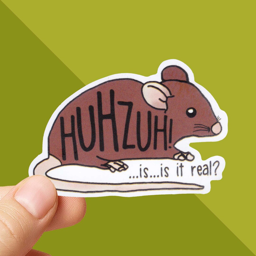 Vine Sticker: Huhzuh is It Real? - Walmart Rat Prank - Funny Vine ...