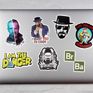Breaking Bad Sticker Pack Walter White Stickers I Am the Danger ...