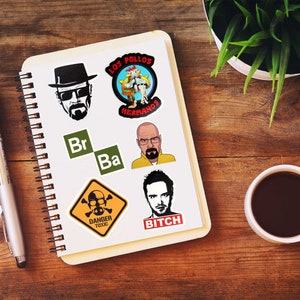 Breaking Bad Sticker Pack: Walter White - Heisenberg Sticker - Jesse ...