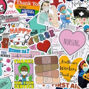 Nurse Sticker Pack Trust Me Im A Nurse Sticker Scrubs Sticker Nursing ...