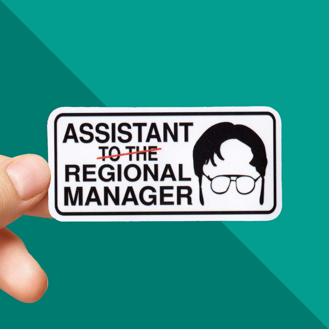 The Office Sticker - Dwight Schrute Sticker - Assistant to the Regional ...