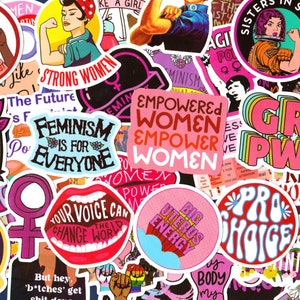 Womens Rights Sticker Pack - My Body My Choice -equality Stickers ...