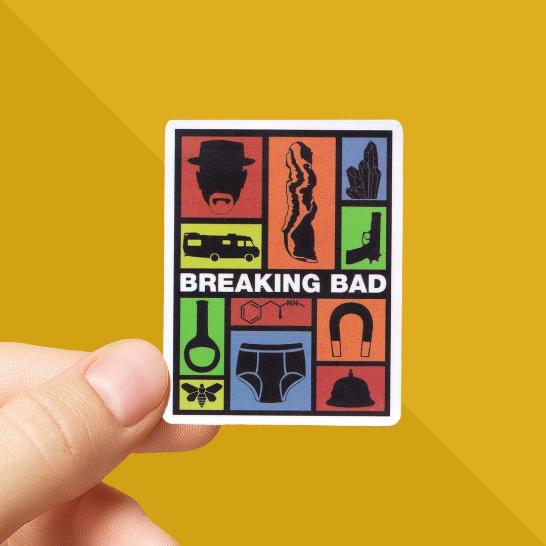 Breaking Bad Sticker Walter White Sticker Heisenberg Sticker Jesse