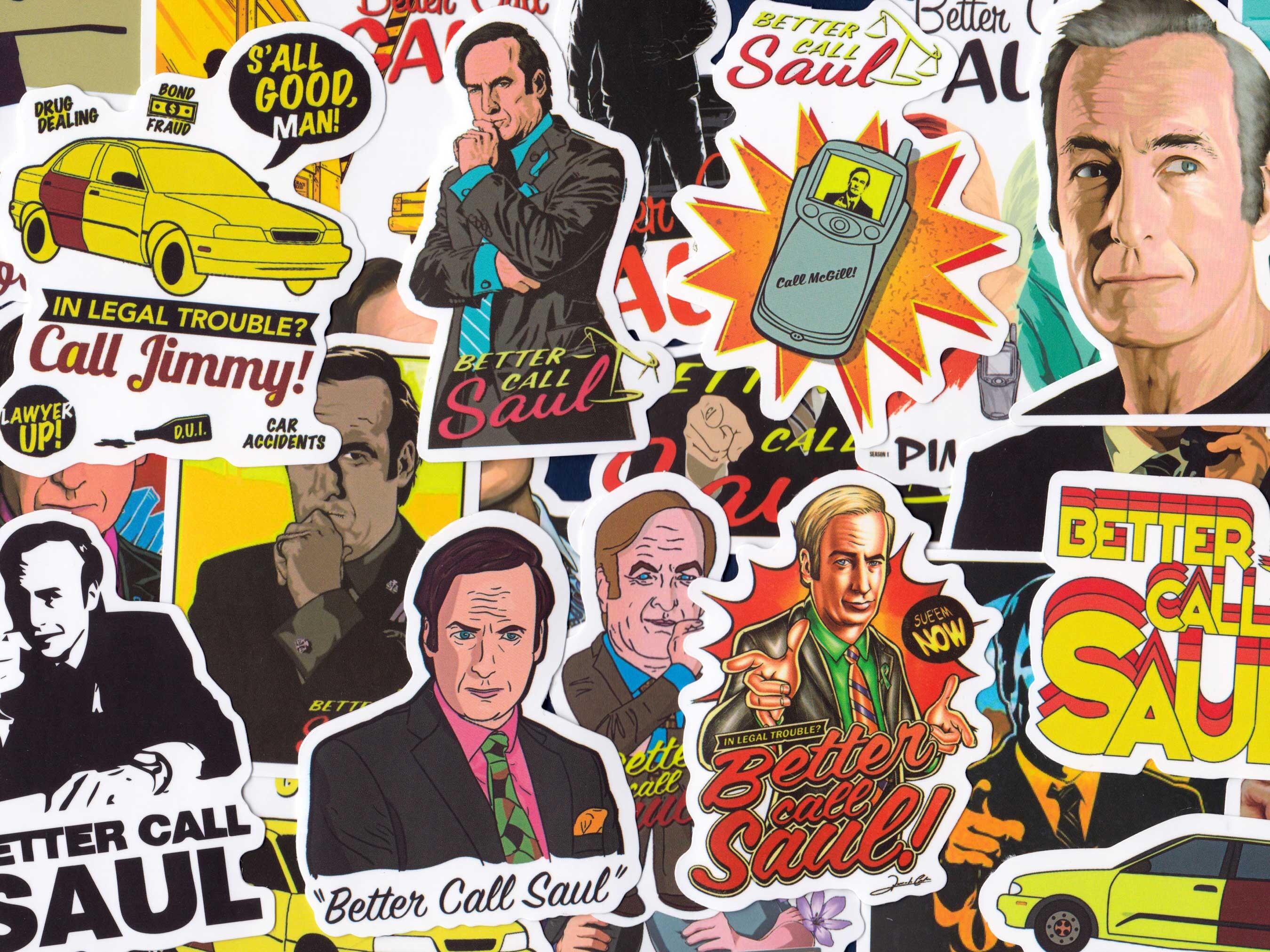 Better Call Saul Stickers - Saul Goodman Sticker - in Legal Trouble ...