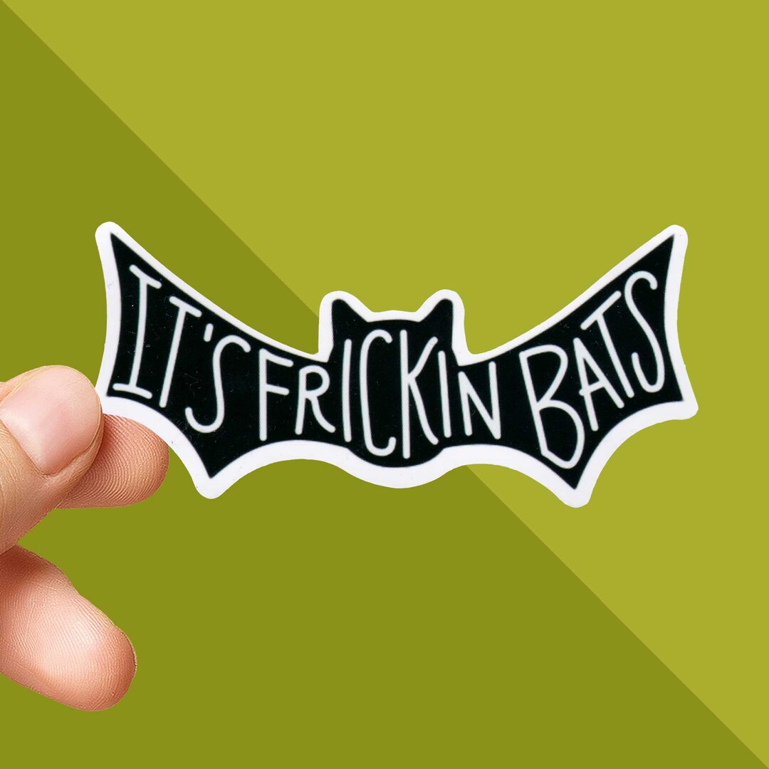 Vine Sticker Frickin Bats Sticker I Love Halloween Vine - Etsy