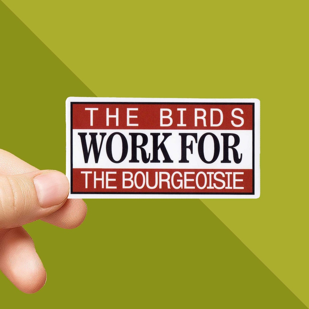 Vine Sticker - the Birds Work for the Bourgeoisie Sticker - Funny Vine ...