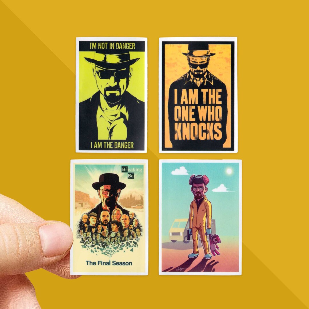 Breaking Bad Sticker Walter White Stickers I Am the Danger I Am the One ...