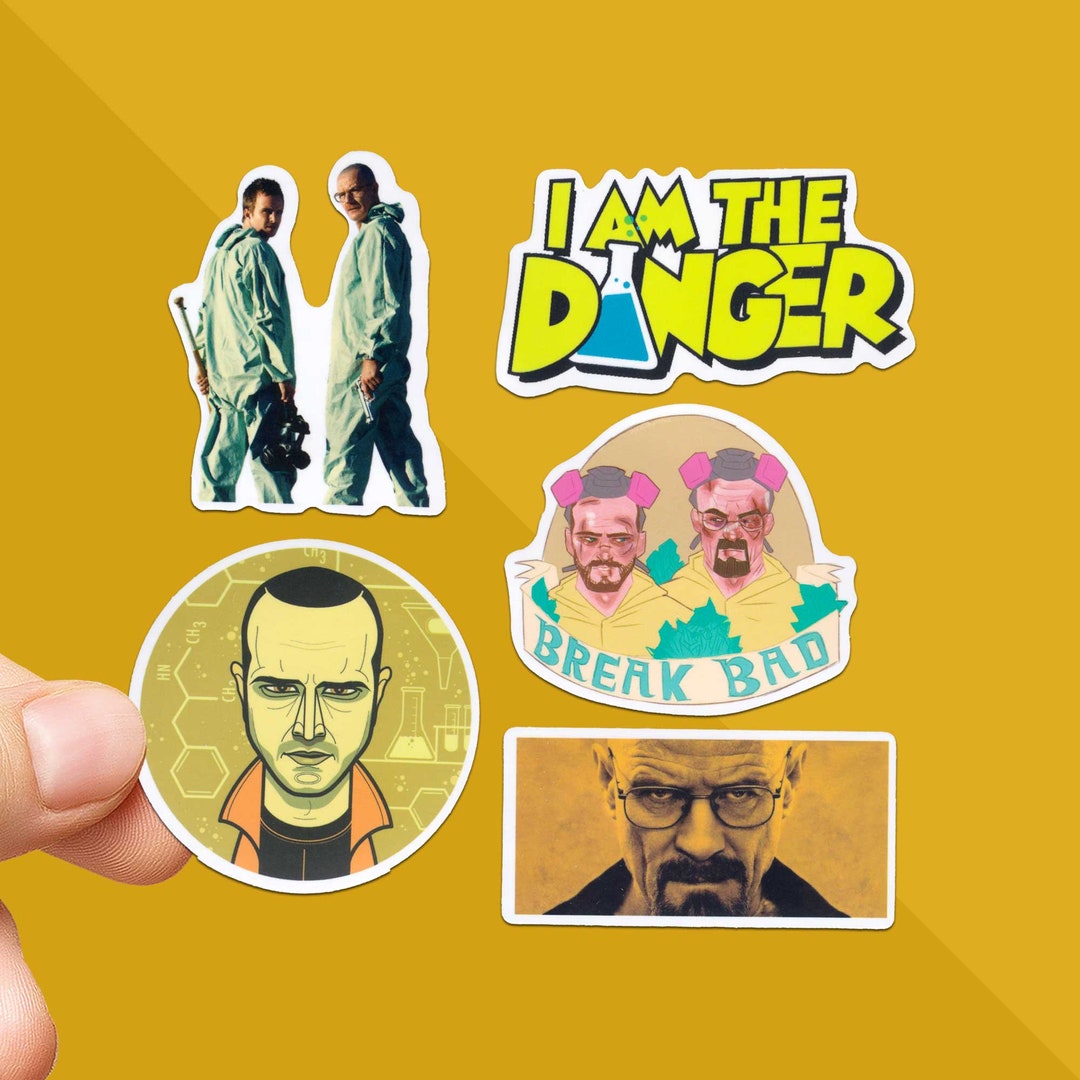 Breaking Bad Sticker Walter White Stickers I Am the Danger Heisenberg ...