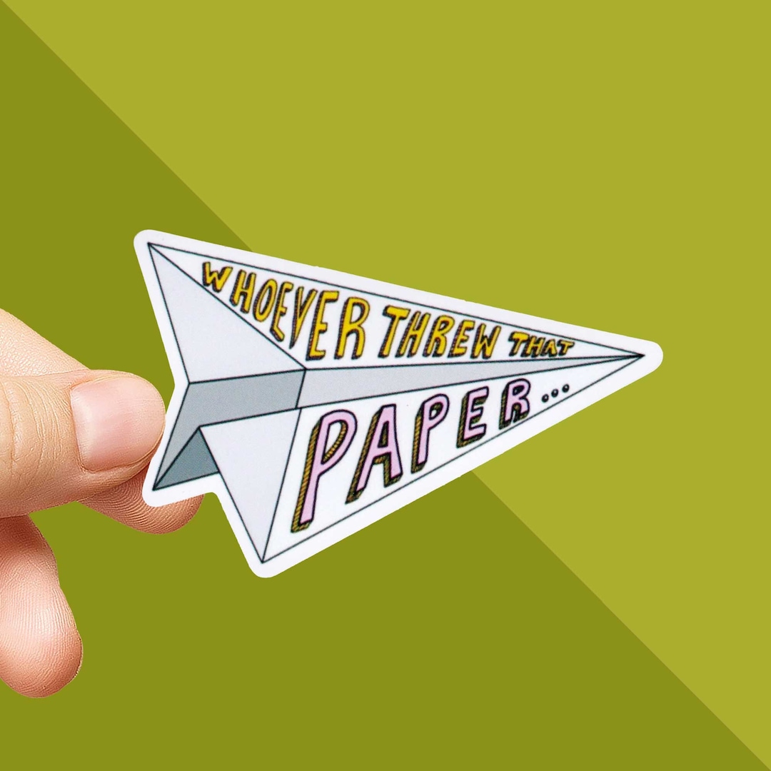 Vine Sticker - Whoever Threw That Paper Your Moms a Hoe - Angry Teacher ...