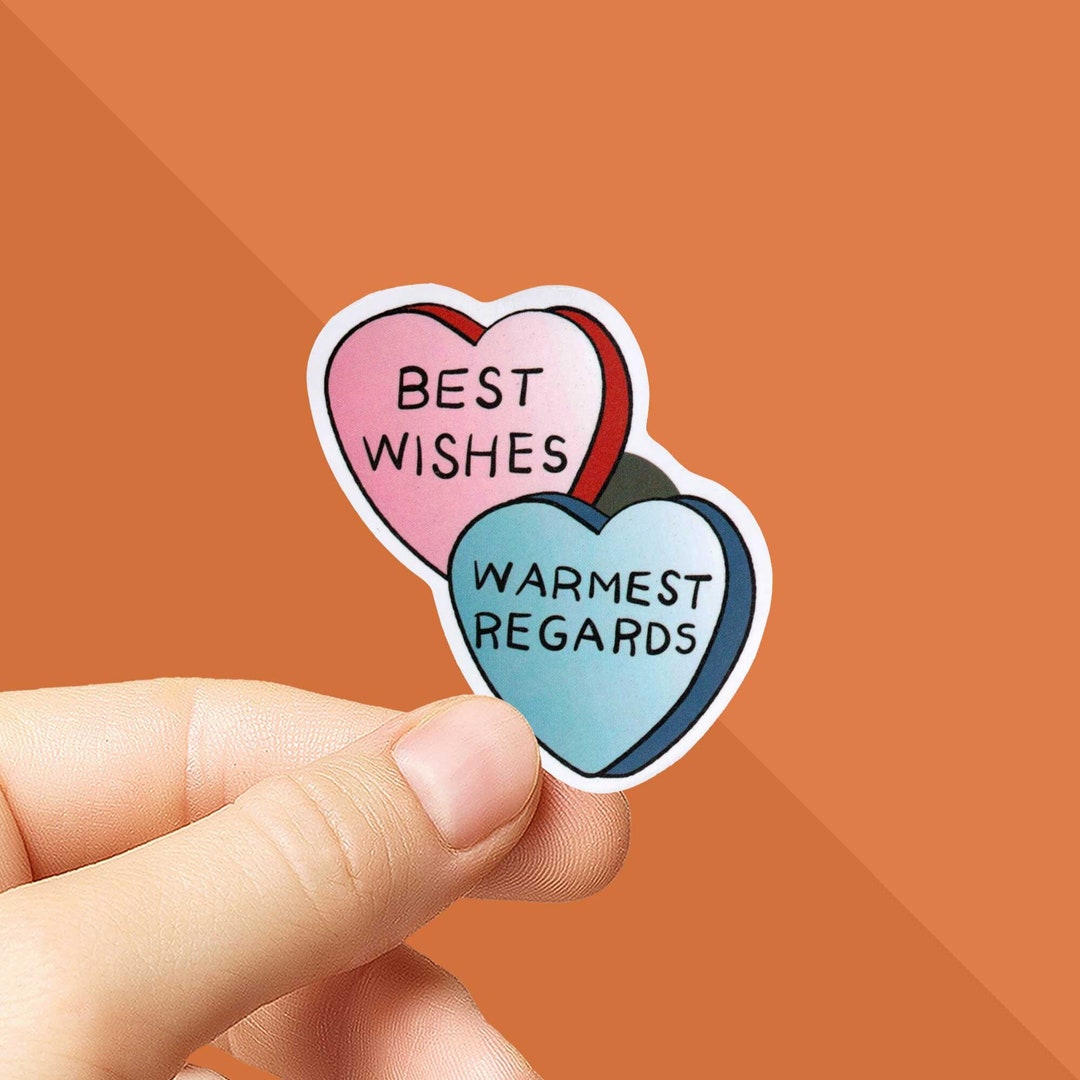 Schitts Creek Sticker - Best Wishes Warmest Regards Decal - David Rose ...