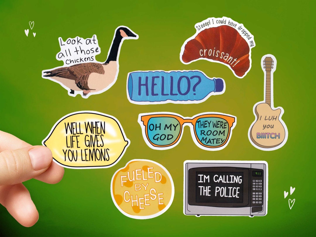 Vine Sticker Pack - Funny Stickers - Vine Quote - Meme Sticker - Vine ...