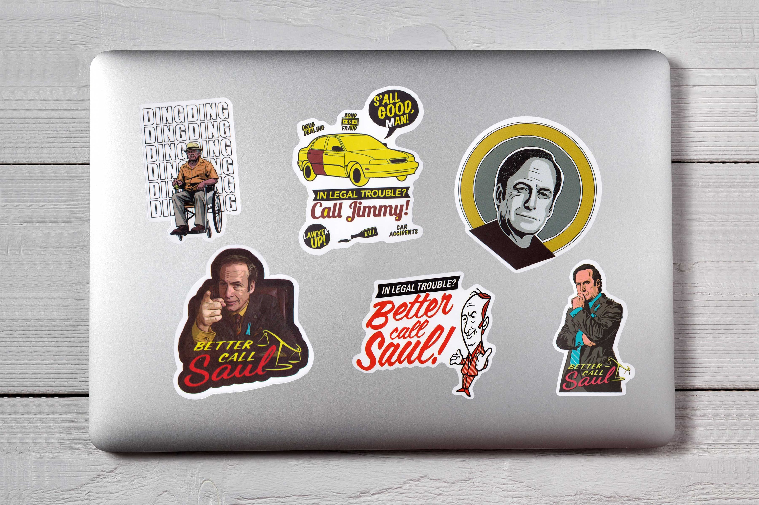 Better Call Saul Stickers - Saul Goodman Sticker - in Legal Trouble ...