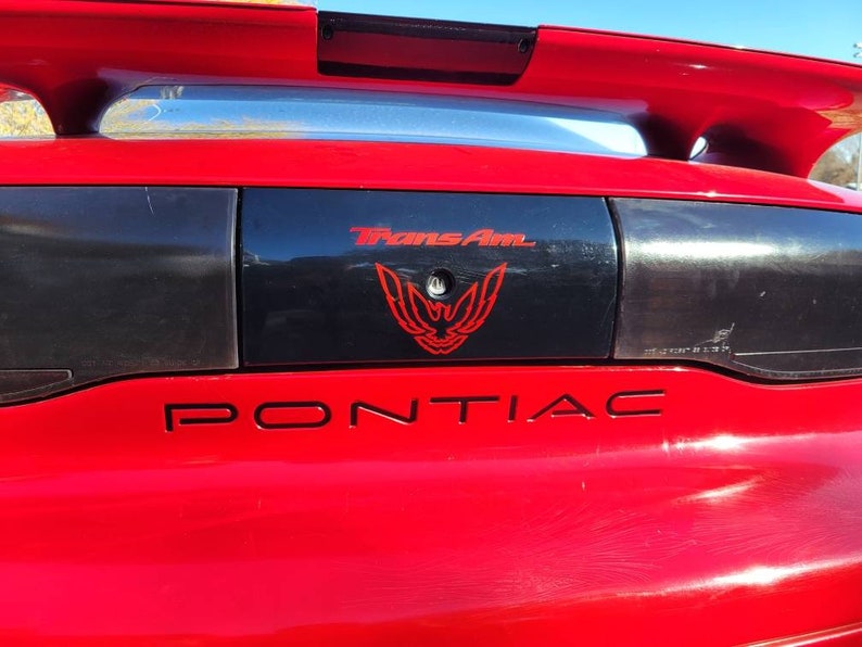 Vinyl Rear Bumper Letters Overlay Inlays Decal Stickers - Etsy