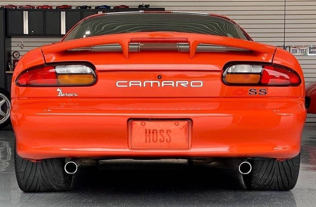 Vinyl Rear Letters Overlay Decal Stickers 1993-2002 Camaro Ss Z28 Rs ...