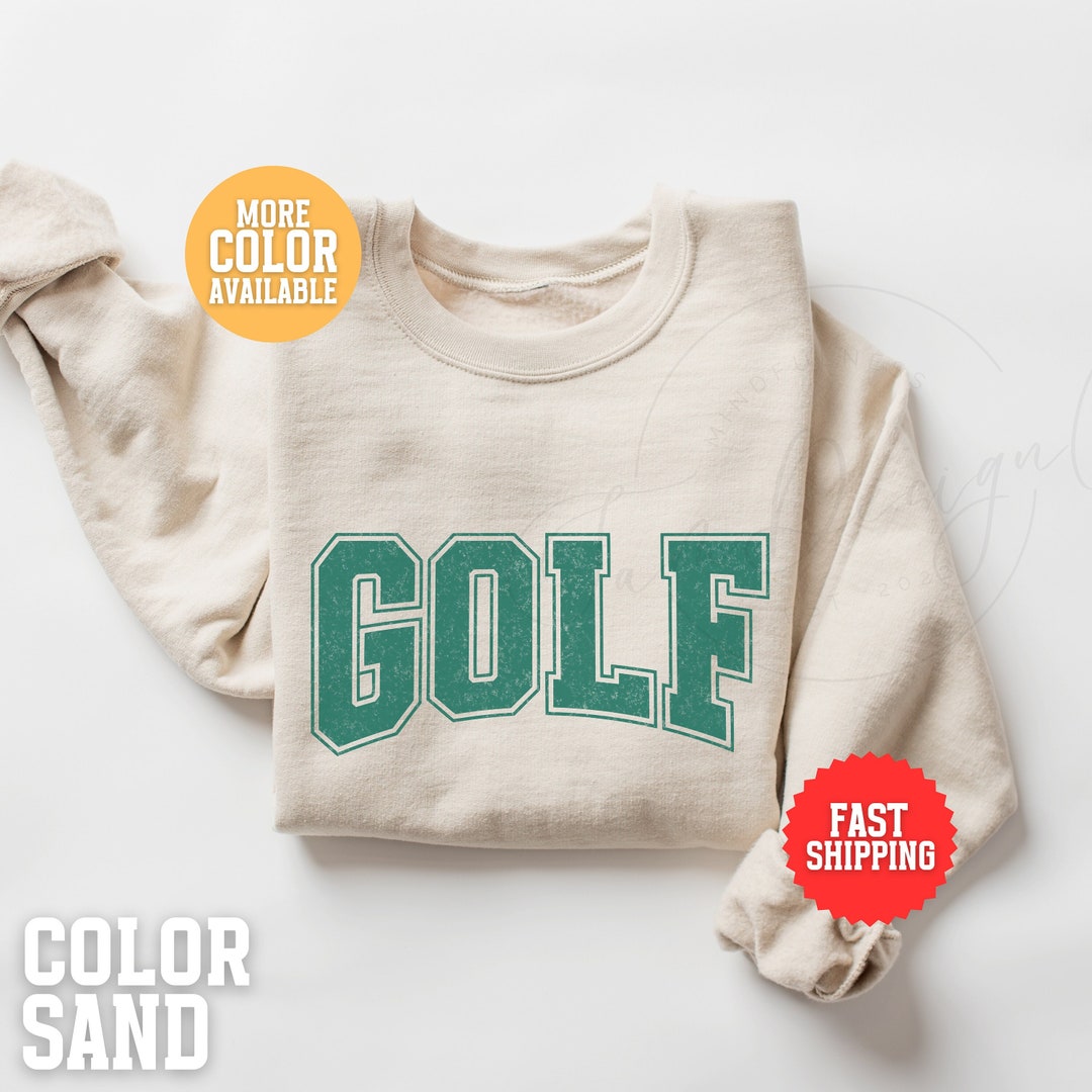 Golf Sweatshirt,unisex Golf Sweater,golf Party Sweater,women's Golf ...