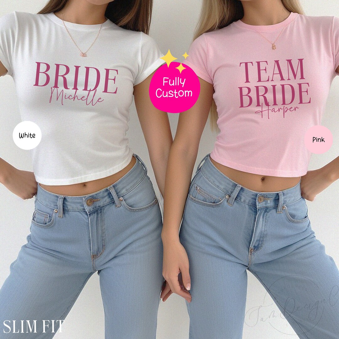 Team Bride Shirts, Bride Shirt, Bride Squad Tshirts, Hen Party T Shirts ...