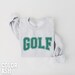 Golf Sweatshirt,unisex Golf Sweater,golf Party Sweater,women's Golf ...