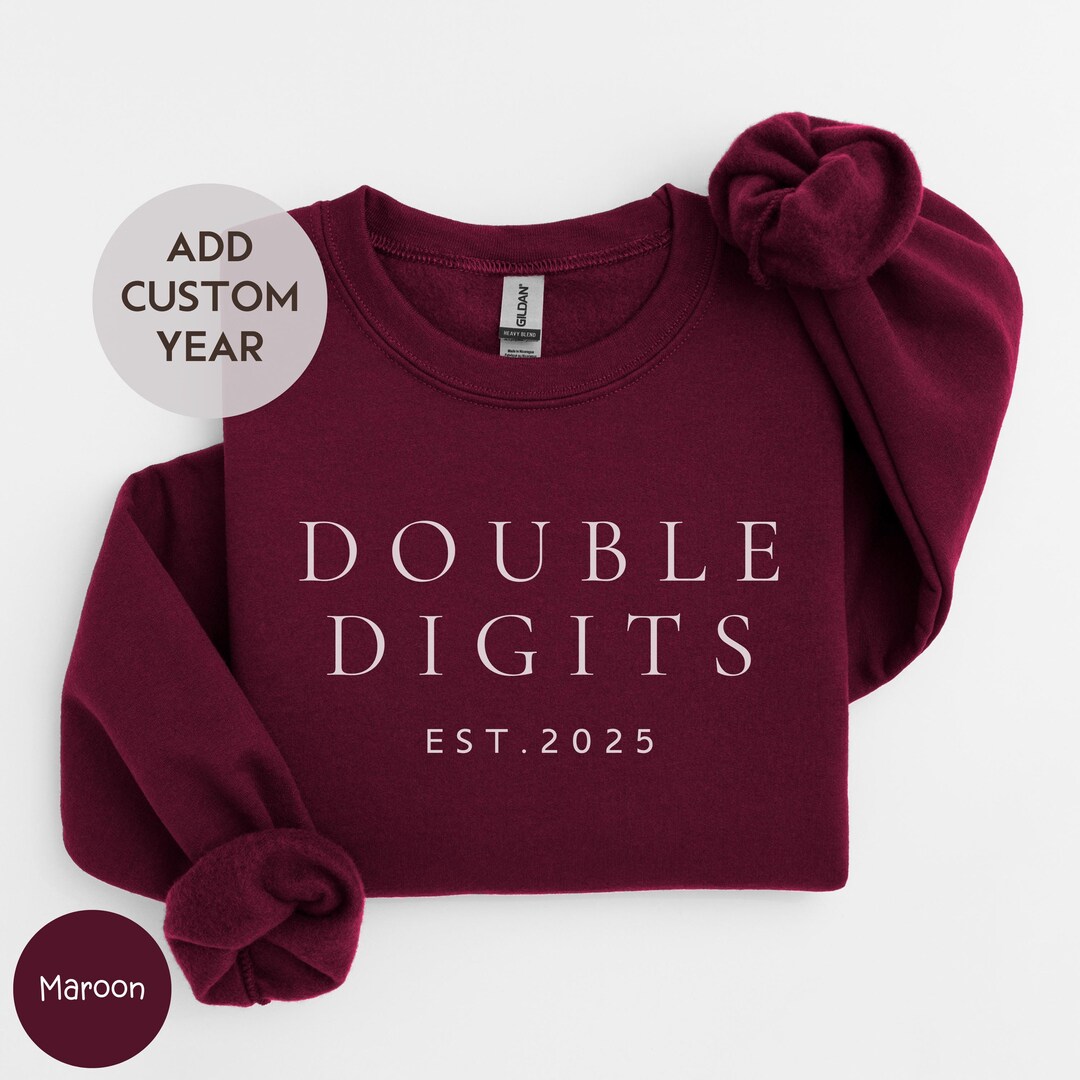 In My Double Digits Era Shirt for 10th Birthday Girl & Boy, Double ...