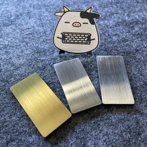 Keychron Q/V Series Badge (acrylic/aluminum/stainless Steel/brass) - Etsy