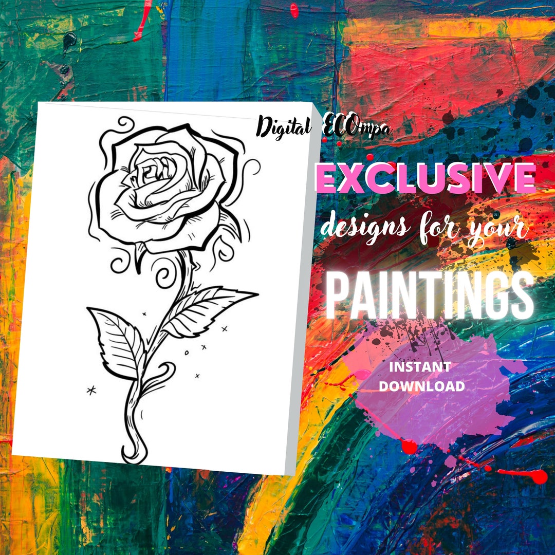 Rose Svg Designs Rose Svg Rose Bundle Floral Svg Bundle - Etsy