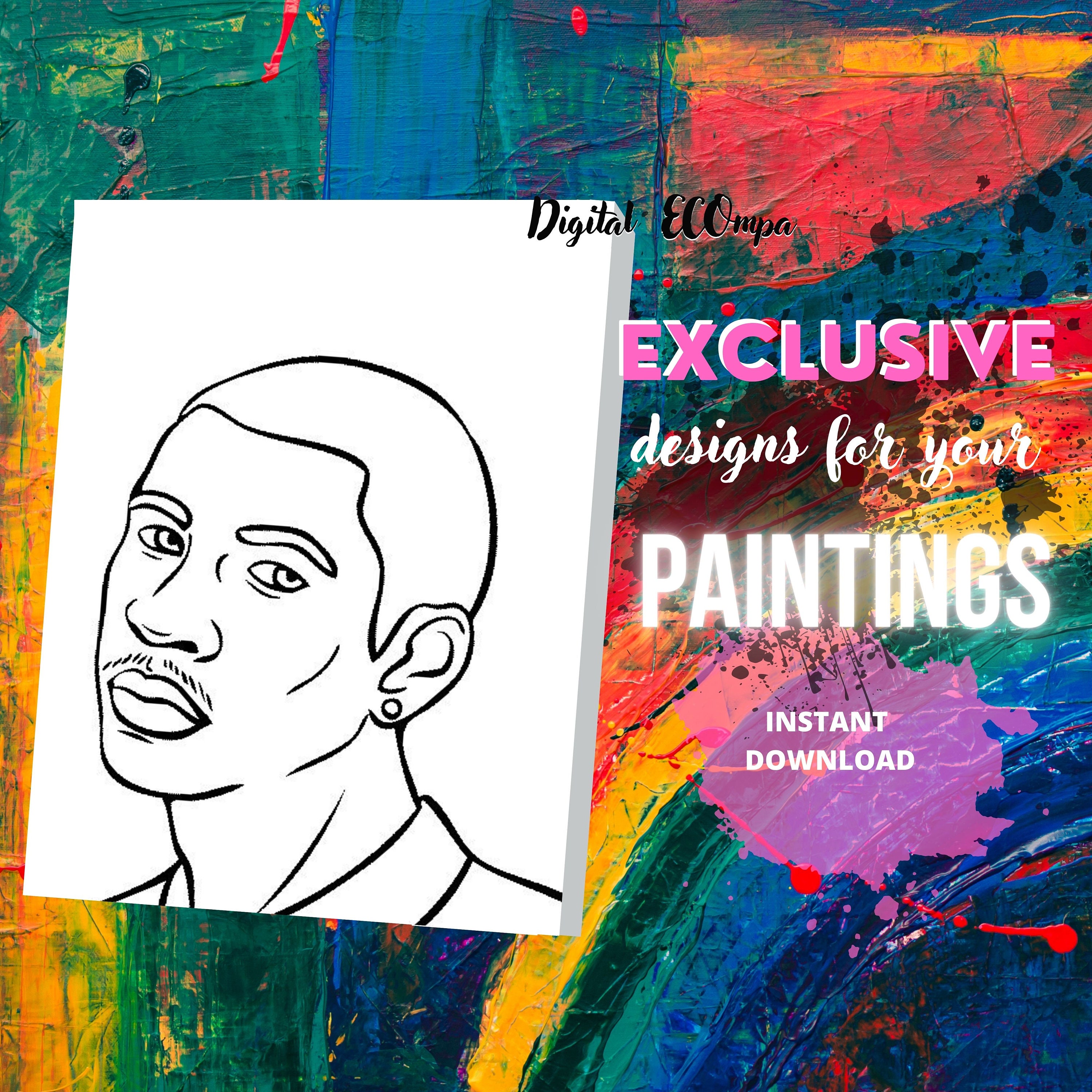 Young Man With Dreads Coloring Page Black Boy Coloring Page - Etsy